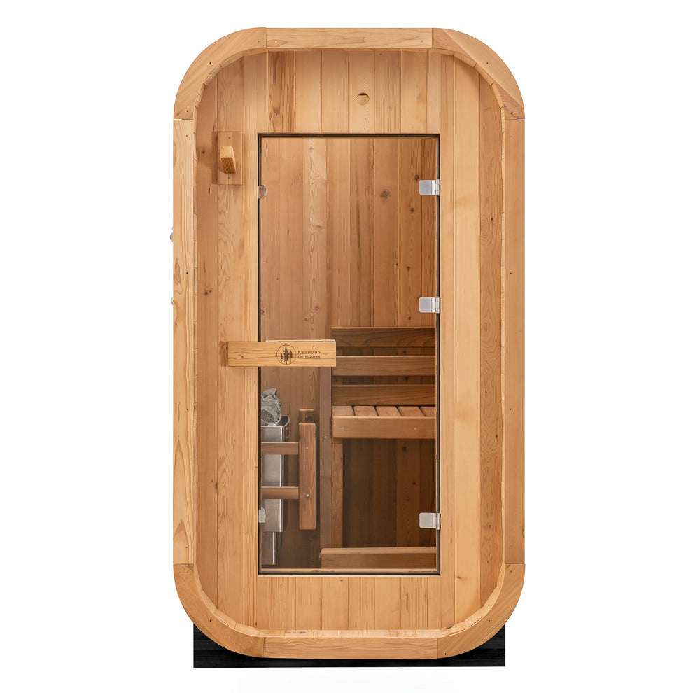 Solo Outdoor Sauna x Alaskan All-In-One Cold Plunge | Redwood Outdoors